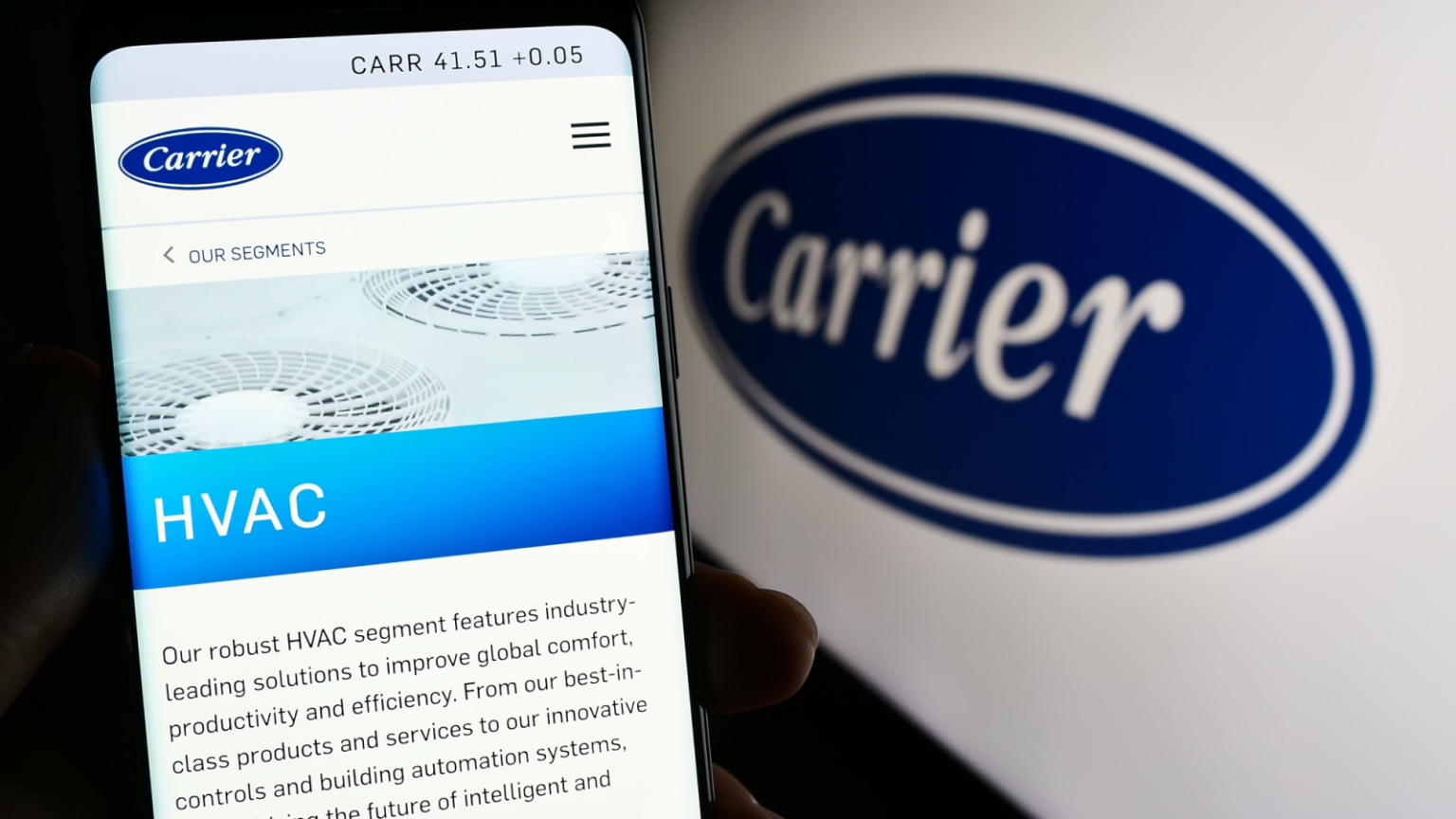 CARR Stock Alert: The $5 Billion Reason Carrier Global Is Up Today ...